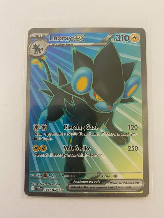 Pokemon Luxray EX 195/167 Twilight Masquerade EN (Neu (gemäss ...