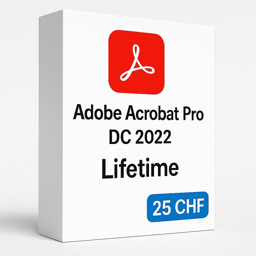 Adobe Acrobat Pro DC 2022 - Licence à vie (Usato) a Chavornay per CHF ...