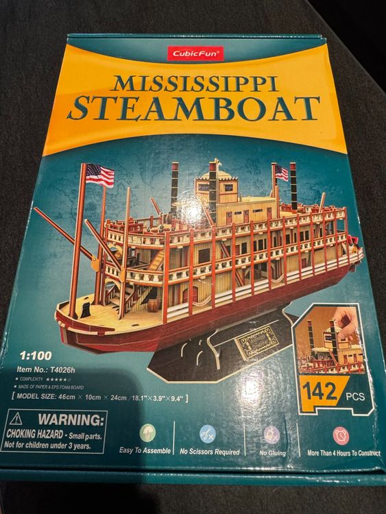 Modellsatz Mississippi Steamboat | Kaufen auf Ricardo