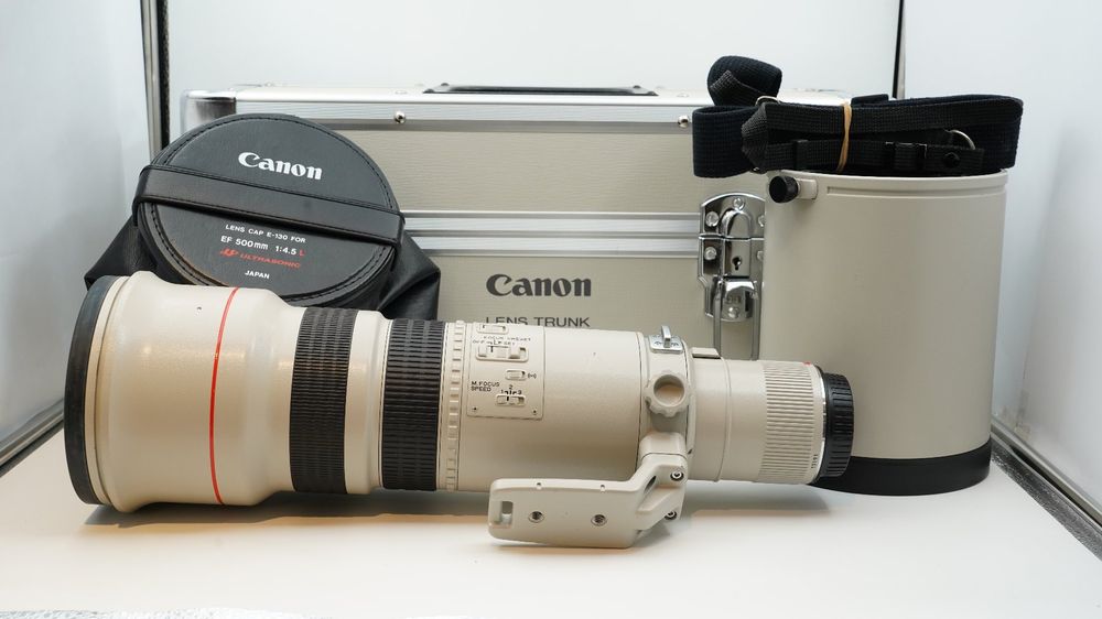 Canon EF 500mm F/4.5 L Ultrasonic Objektiv mit Koffer (Gebraucht) in ...