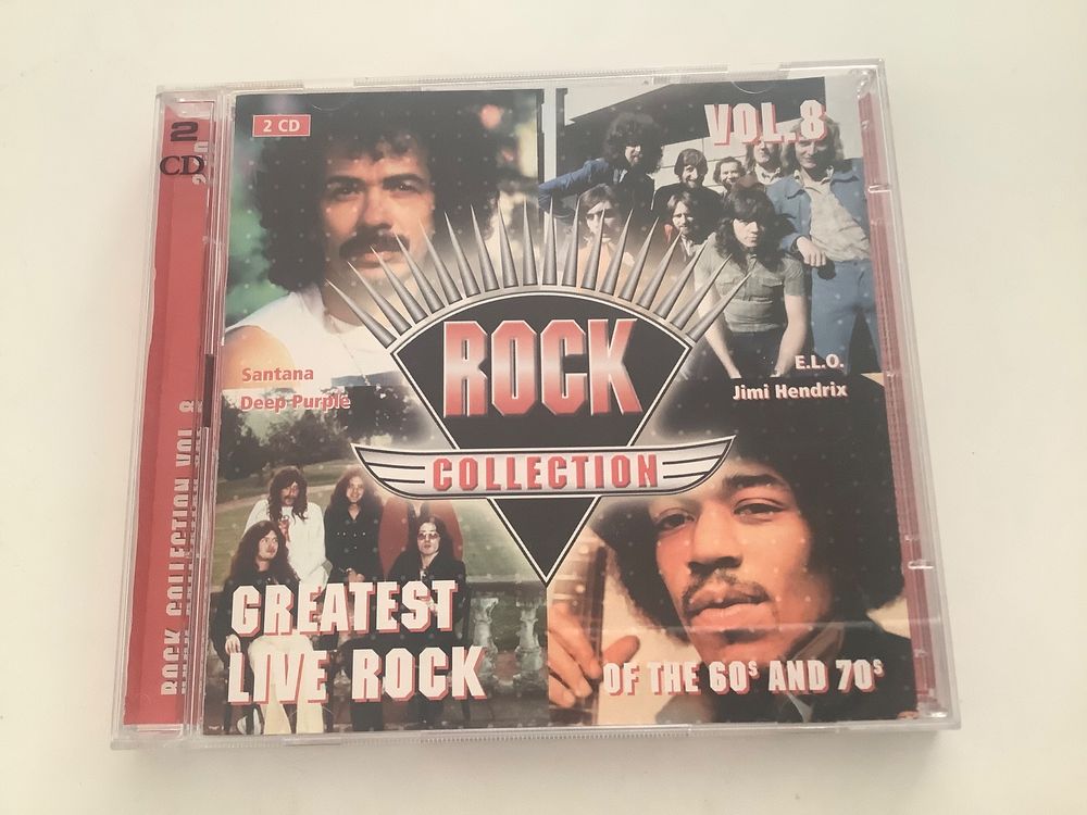 Rock Collection / Live Rock / 60s and 70s / Vol.8 / 2 CD | Kaufen auf ...