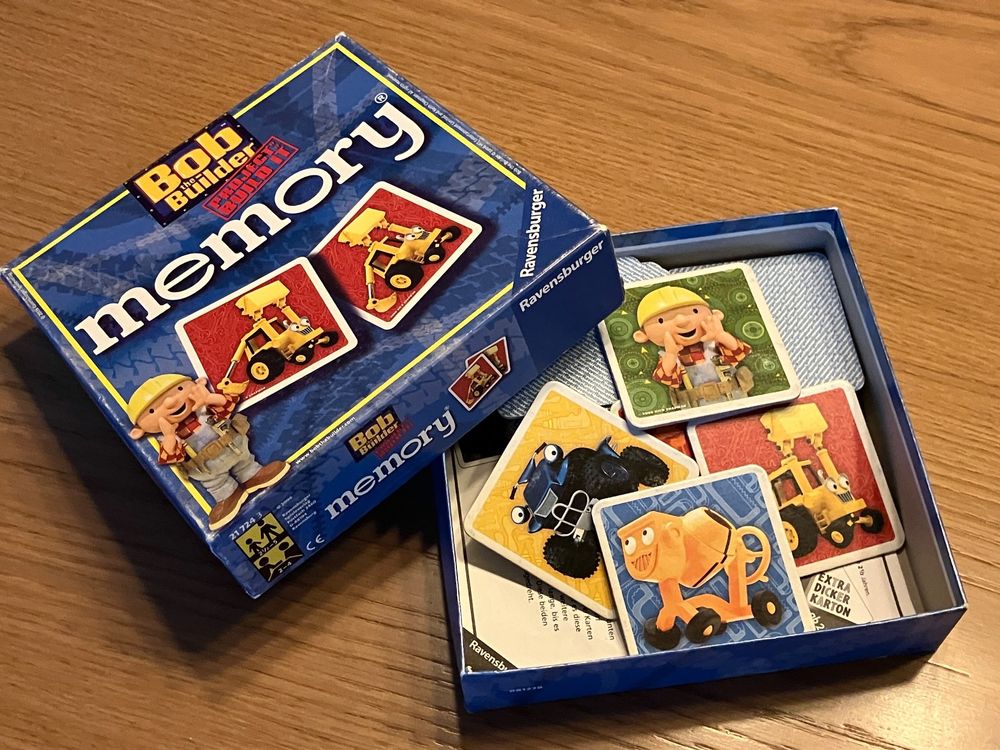 Memory Spiel Bob der Baumeister Ravensburg | Kaufen auf Ricardo