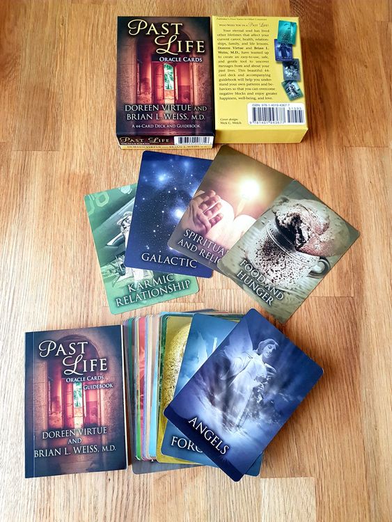Past Life Oracle Cards, von Doreen Virtue und Brian L. Weiss (Gebraucht ...