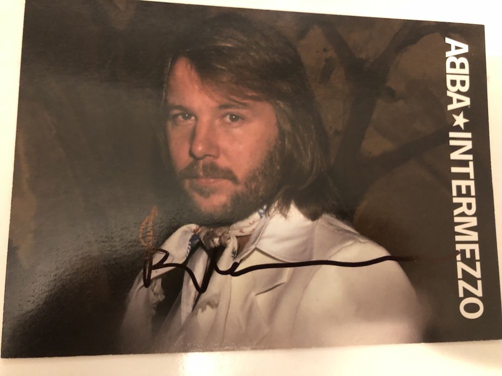 ABBA Original Autogramm Benny Andersson (Neu (gemäss Beschreibung)) in Wettingen für CHF 119 ...