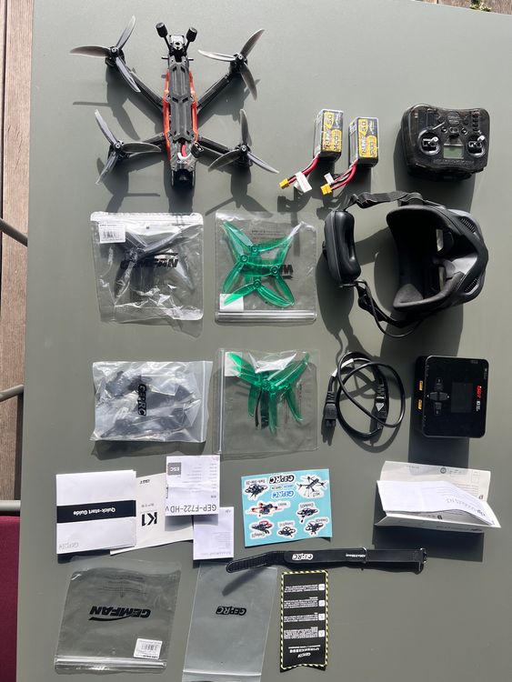 FPV Drohnenset - GEPRC Vapor-D5 inkl. DJI Goggles N3 (Gebraucht) in Knonau für CHF 750 – mit ...