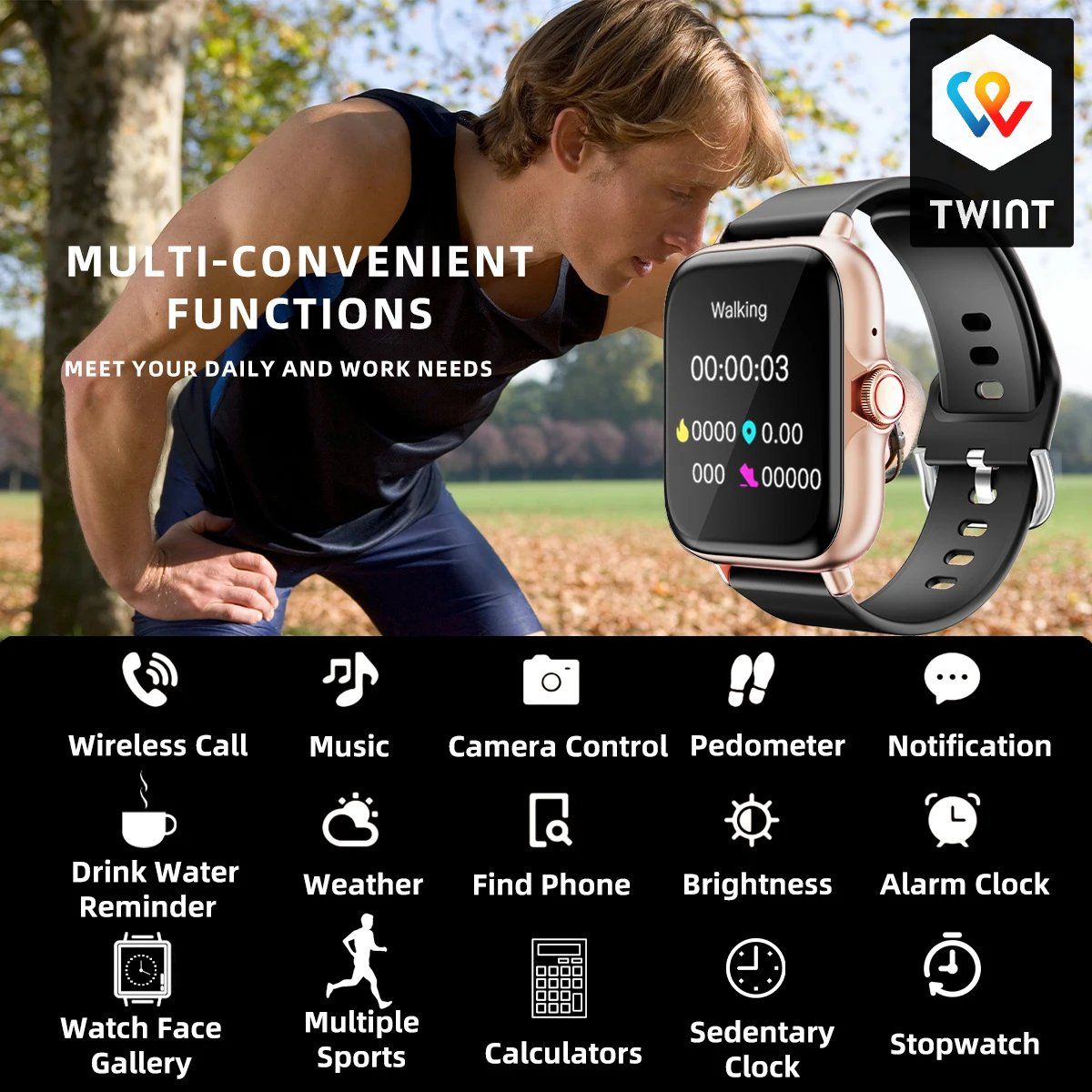 Montre Connectée Homme Femme - Idéale pour le sport (Neu und ...