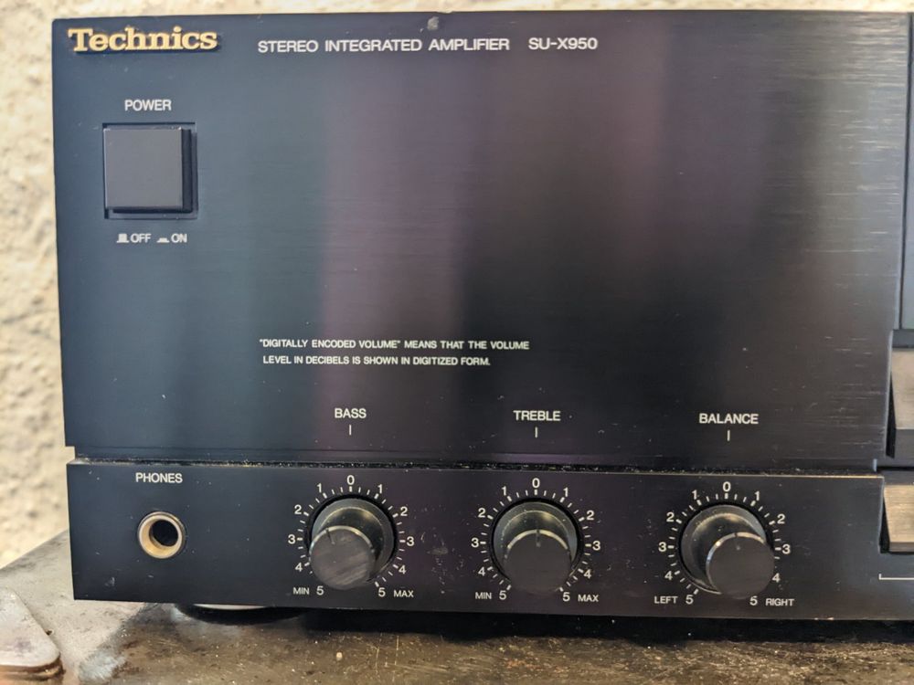 TECHNICS AMPLIFIER SU-X950 | Kaufen auf Ricardo