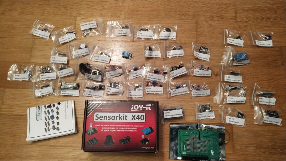 Joy-it Sensorkit X40 und ProtoShield+ | Kaufen auf Ricardo