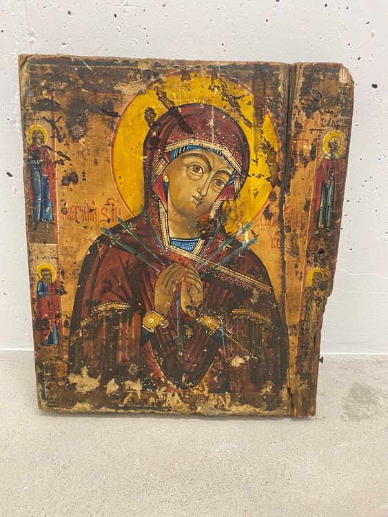 Sehr alte orthodoxe Ikone | Kaufen auf Ricardo