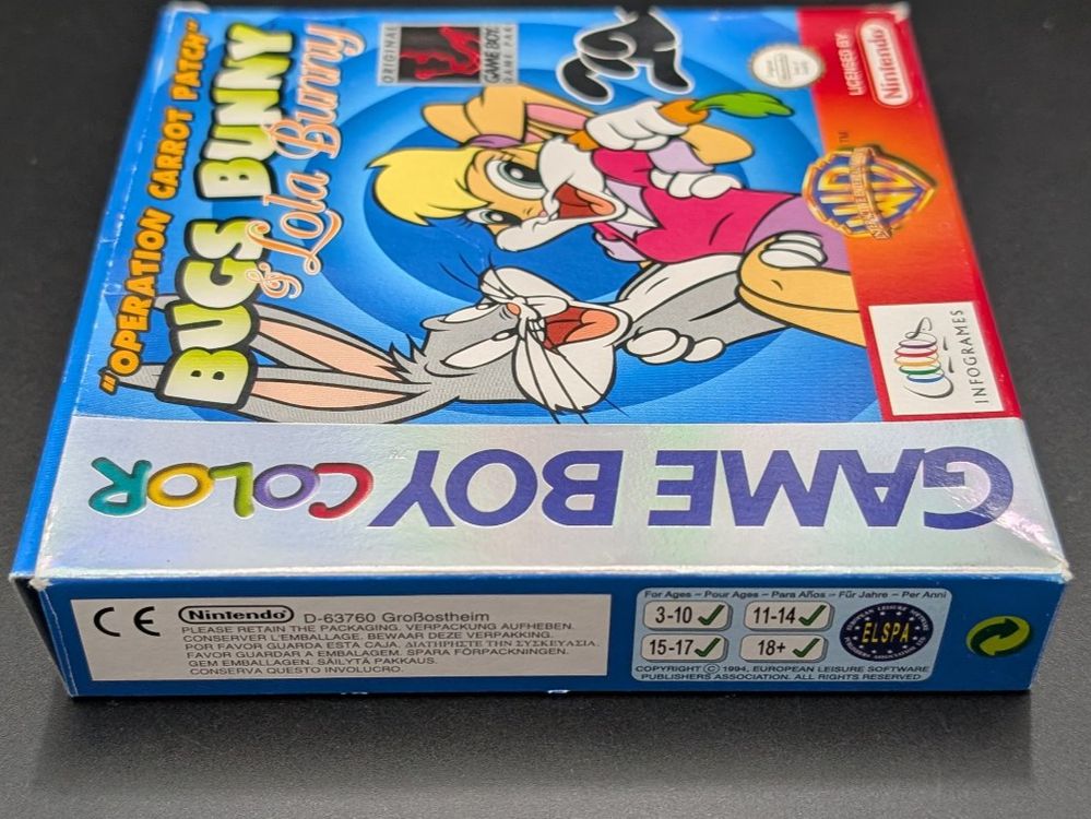 Operation Carrot Patch Bugs Bunny & Lola OVP Game Boy Color (Gebraucht) in Domat/Ems für CHF 39. ...