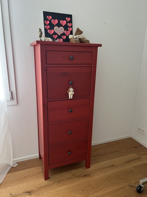 IKEA Kommode rot | Kaufen auf Ricardo
