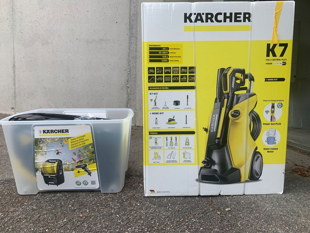 Hochdruckreiniger - Kärcher K7 Full Control Plus + Home Kit (Usato) a ...