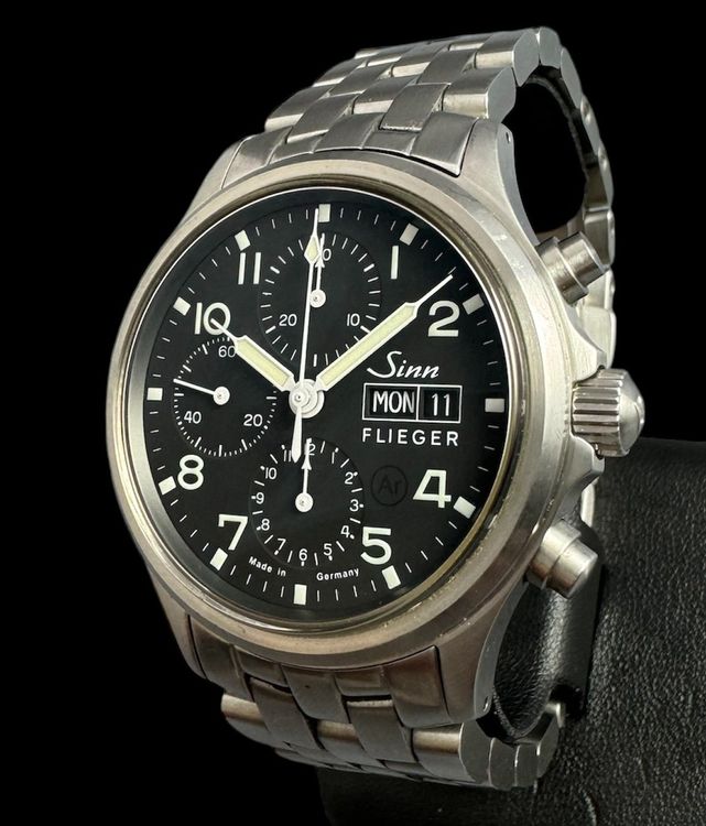 Sinn 358 Fliegeruhr Chronograph, Fullset 42mm *U862 (Gebraucht) in ...