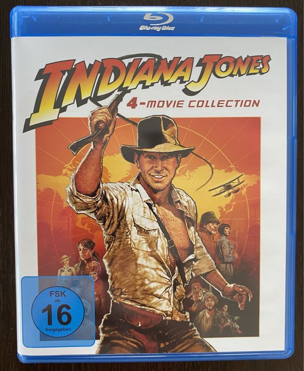 Indiana Jones 4-Movie Collection Blu-ray (Gebraucht) in Geroldswil für CHF 10 – mit Lieferung ...