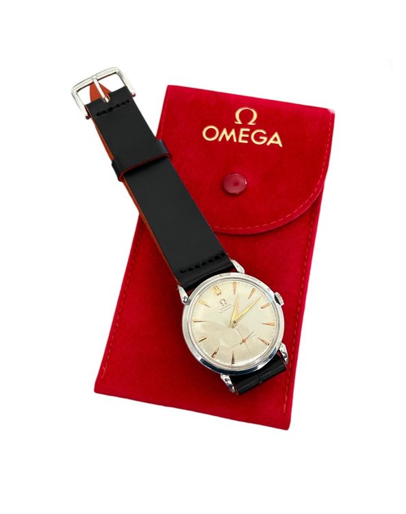 Montre Omega ref 2402-1 cal 344 vintage steel 1950 years (D'occasion) à ...