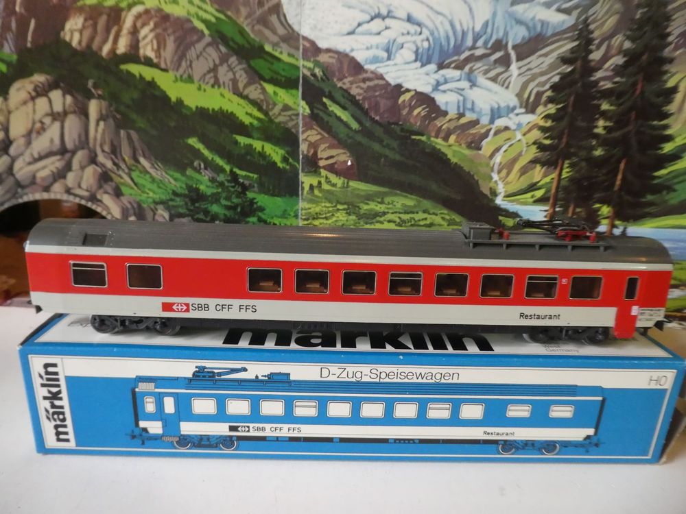 Märklin 4125 SBB D-Zug Speisewagen H0 WS | Kaufen auf Ricardo