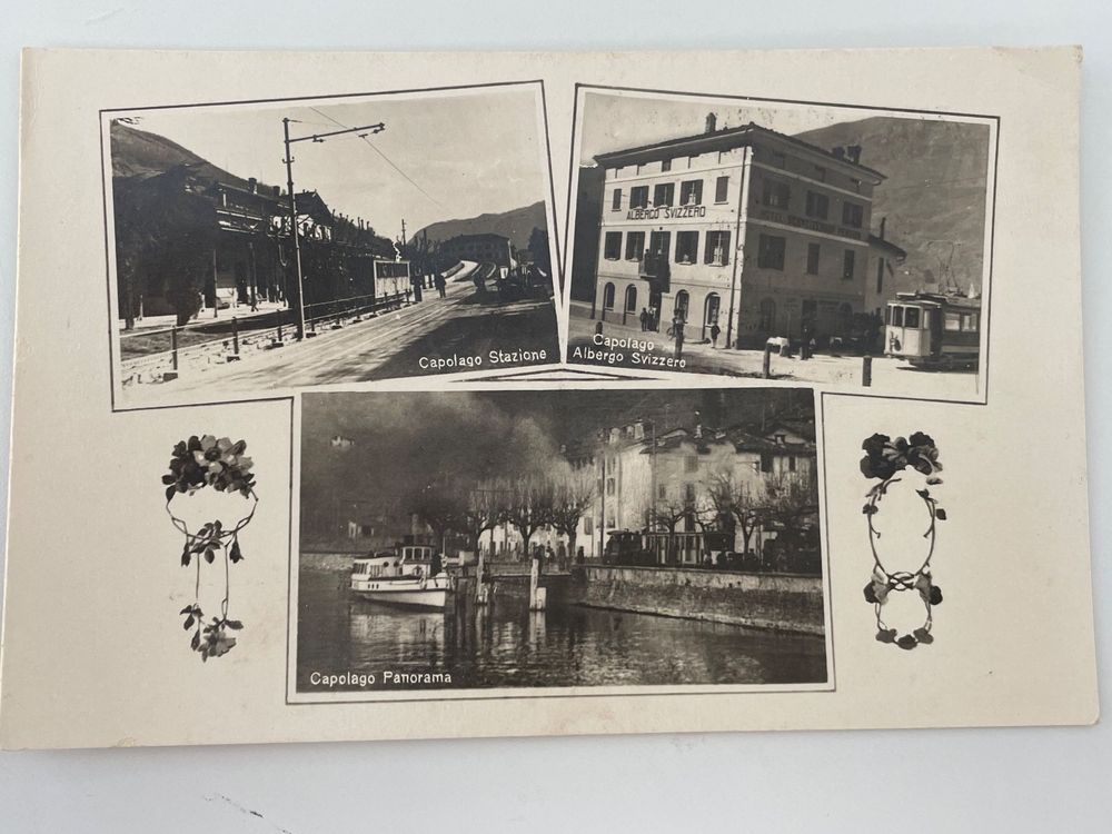 Alte ASK Capolago, Tessin - Hotel Schweizerhof um 1910 (Gebraucht) in ...