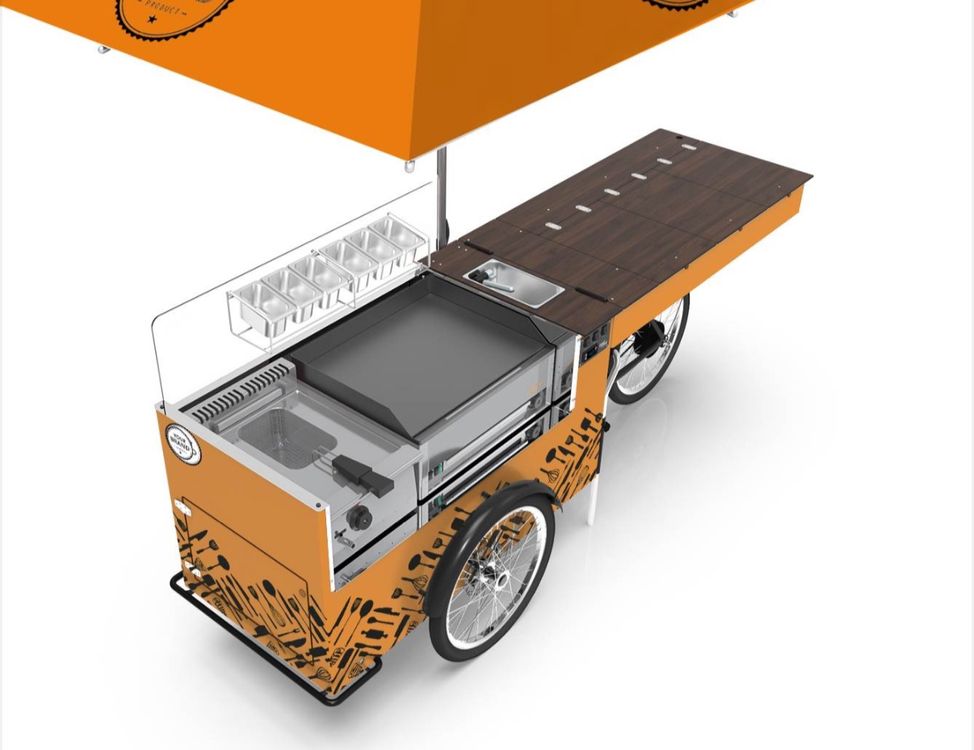 Burger Food-Bike / Pop-up / Catering / Imbiss (Neu und originalverpackt ...