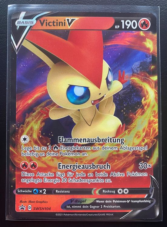 Victini V SWSH104 - Pokemon Promo - DE | Kaufen auf Ricardo