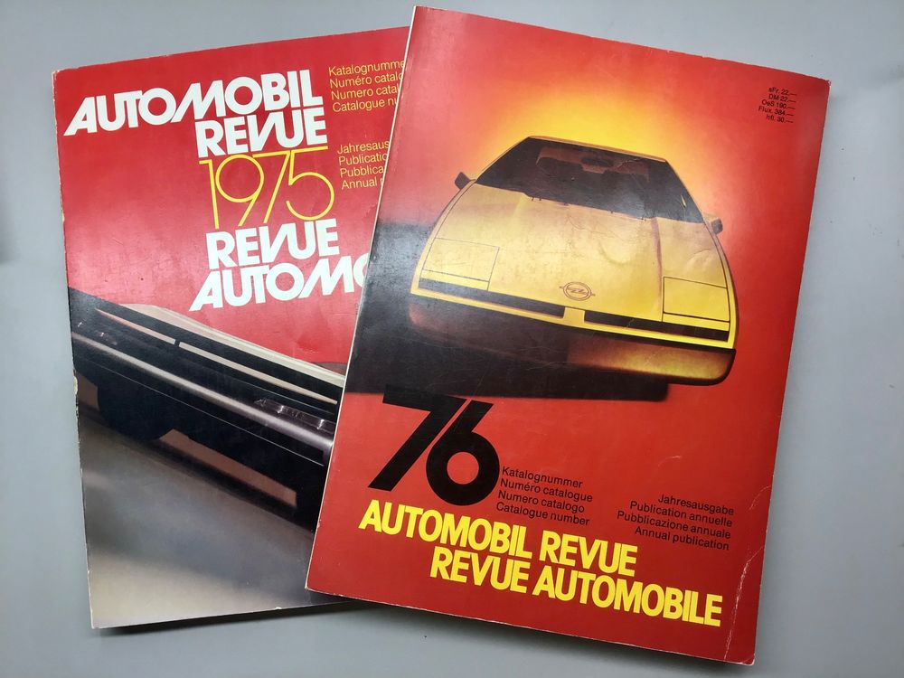 Automobil Revue Jahresausgaben 1975 / 1976 | Kaufen auf Ricardo