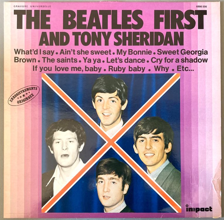 THE BEATLES AND TONY SHERIDAN - THE BEATLES FIRST AND TONY S | Acheter ...