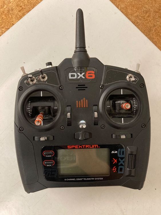 Spektrum DX6 G3 6-Kanal DSMX, Mode 2 (Gebraucht) in Waltenschwil für CHF 133 – mit Lieferung auf ...