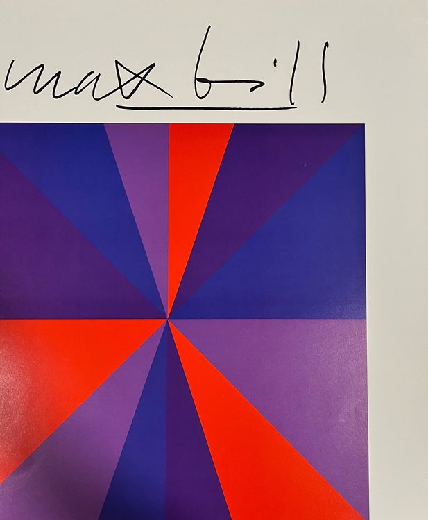 Max Bill (1908-1994) Graphic | Kaufen auf Ricardo