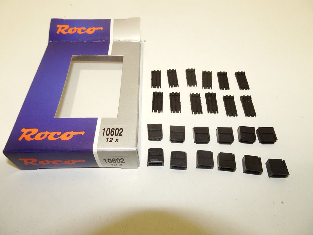 Roco Verbindungsstecker Plättchen (12 Paar) HO 10602 | Kaufen auf Ricardo