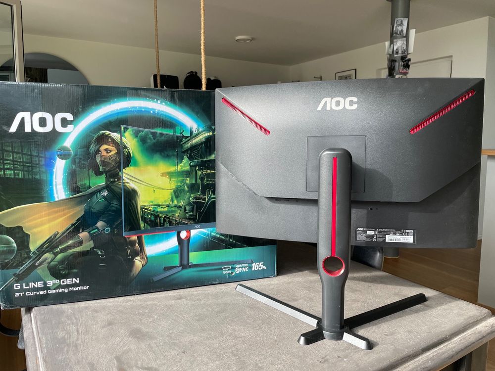 AOC 165-Herz, curved Monitor (Gebraucht) in für CHF 145 – mit Lieferung ...