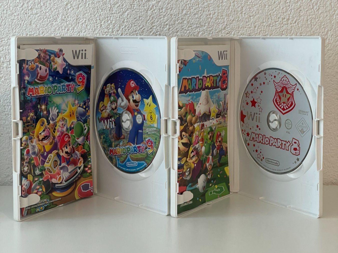 Nintendo Wii Bundle: Mario Party 8 & 9 + Skylanders + Rayman (Gebraucht ...