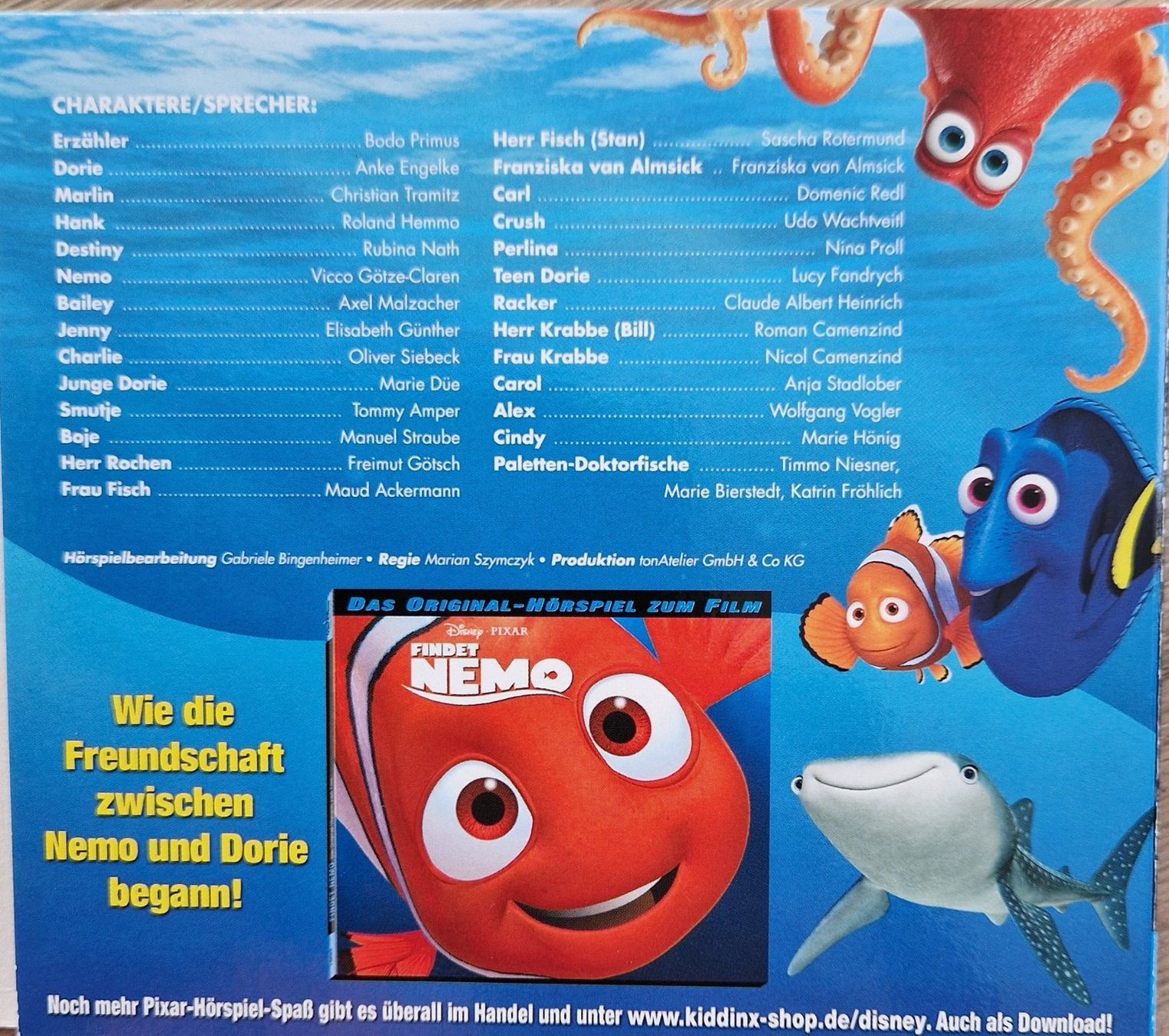 Findet Dorie - Das Original-Hörspiel zum Film, Top Zustand! (Gebraucht ...