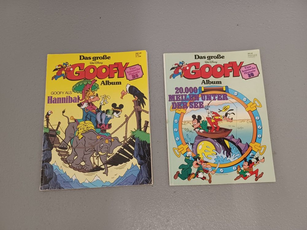 2 Goofy - Comics (Gebraucht) in Kappel am Albis für CHF 1 – nur Abholung auf Ricardo kaufen