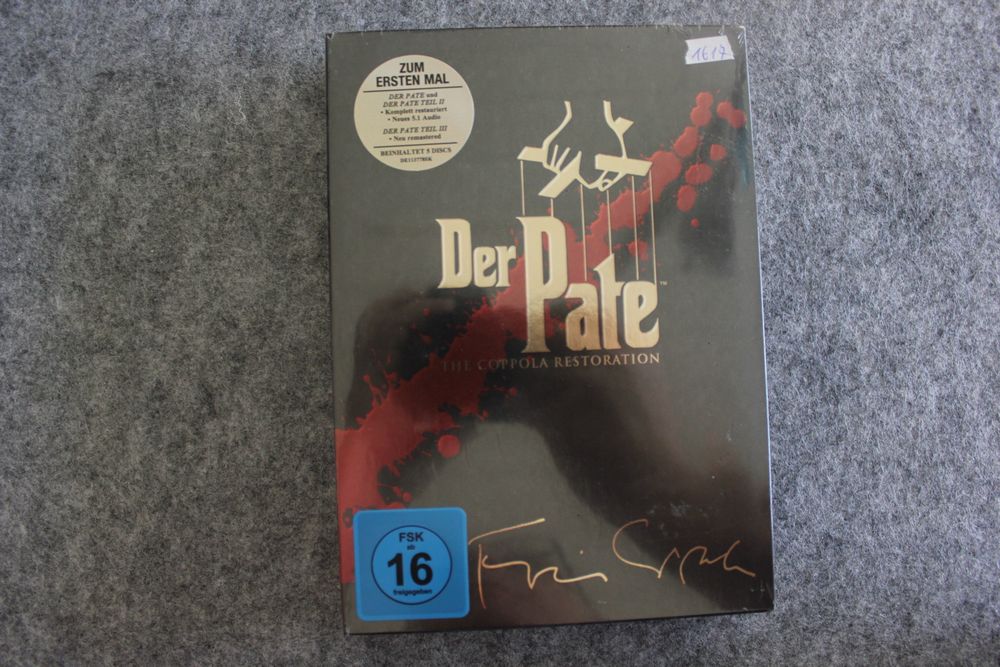 Der Pate - The Coppola Restoration - Marlon Brando - 4 DVD (Neu und ...