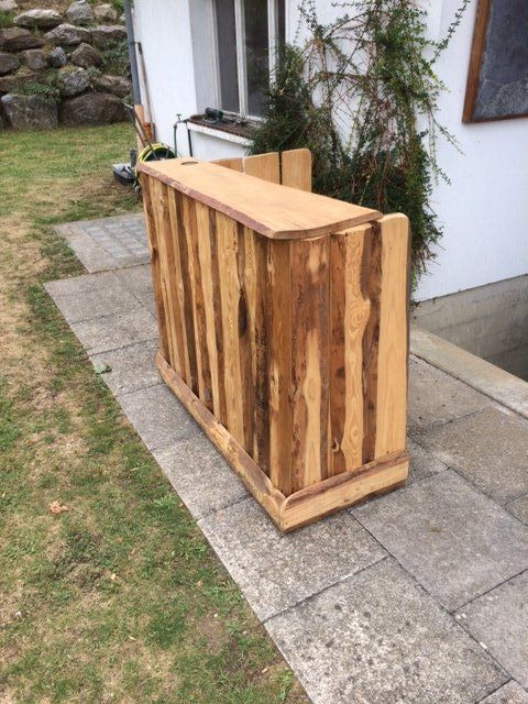 Bar Getränkebar Holzbar Event-bar Mobilbar Theke Stehbar (Gebraucht) in ...