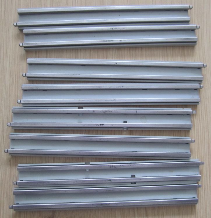 Lego Eisenbahn 12 Volt Schienen 80er Art. 7854 gerade 8Stk. (Gebraucht ...