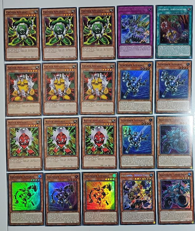 Yu-Gi-Oh! Apparate Apparat Maschinen Deck Core Sammlung (Neu und ...