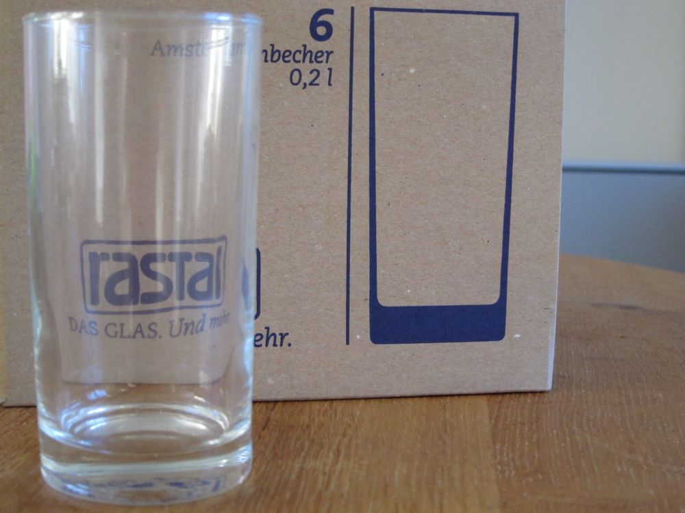 Rastal 12 Gläser in Originalverpackung (Neu (gemäss Beschreibung)) in ...