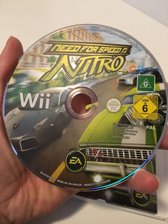 Wii - Game - Need for Speed - NITRO - EA - ab 7 Jahren | Kaufen auf Ricardo