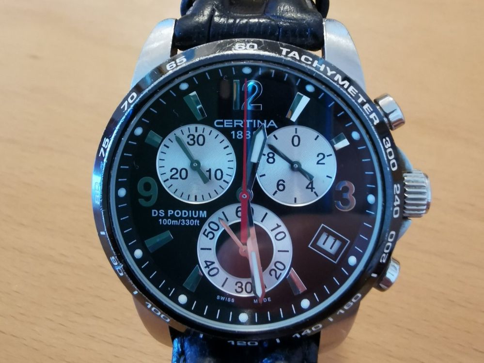 Certina Ds Podium Chronograph (Gebraucht) in Emmen für CHF 80 – nur Abholung auf Ricardo kaufen
