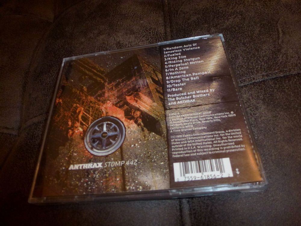 Anthrax – Stomp 442 CD (Gebraucht) in für CHF 7 – mit Lieferung auf Ricardo kaufen