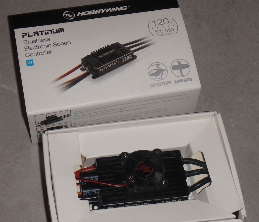 Hobbywing Regler 120A Platinum V4 (Gebraucht) in Udligenswil für CHF 63 – mit Lieferung auf ...