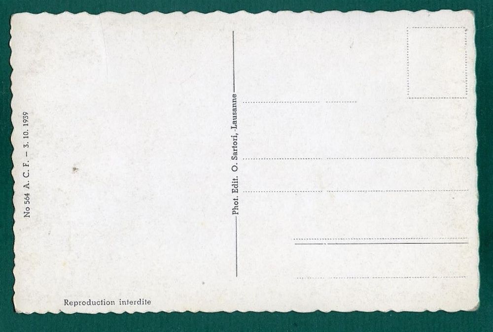 Lausanne, Kathedrale, 1939 (Gebraucht) in Sargans für CHF 1 – mit ...