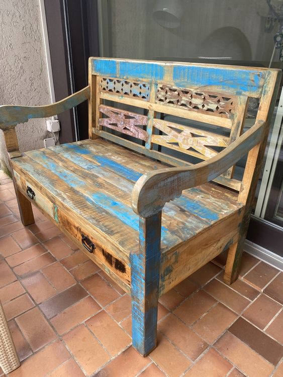 Beautiful Outdoor Bench PICK UP ONLY | Kaufen auf Ricardo
