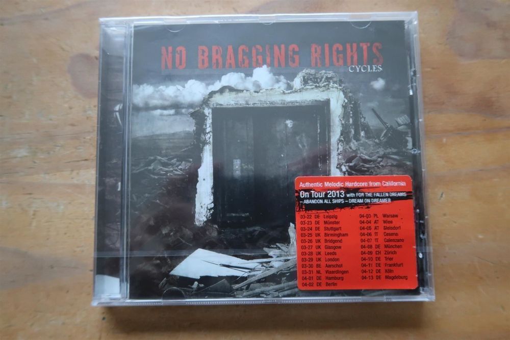 NO BRAGGING RIGHTS - CYCLES NEUE CD OVP (Neu und originalverpackt) in ...