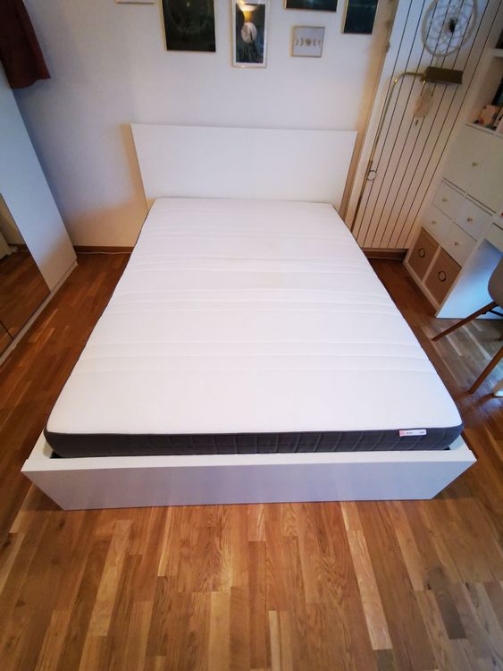 Ikea Malm Bett 140 cm mit 4 Schubladen | Kaufen auf Ricardo