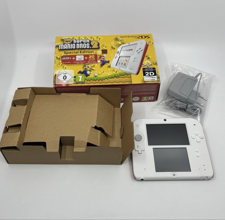 Nintendo 2DS Super Mario Bros Edition mit OVP (Top Zustand) (Gebraucht ...