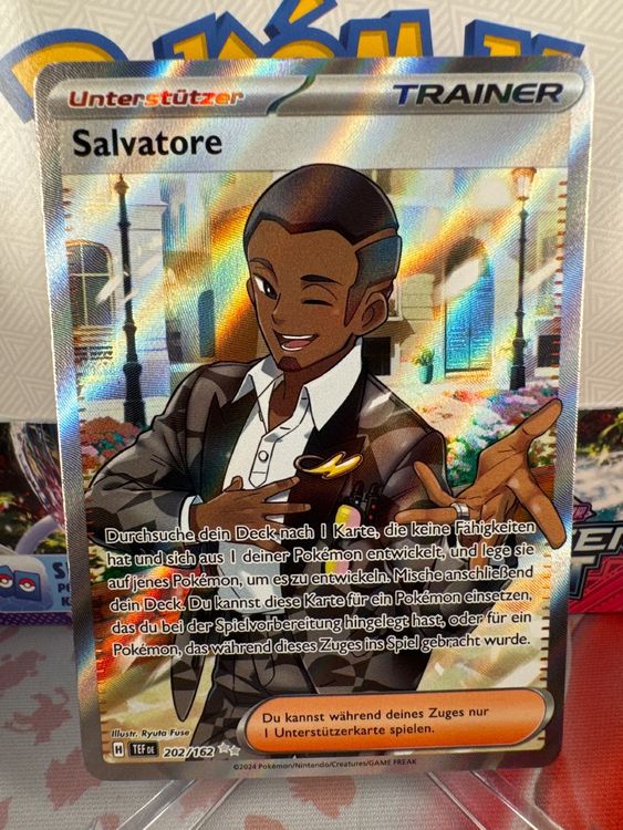 Pokemon Salvatore Full Art SR Gewalten der Zeit | Kaufen auf Ricardo