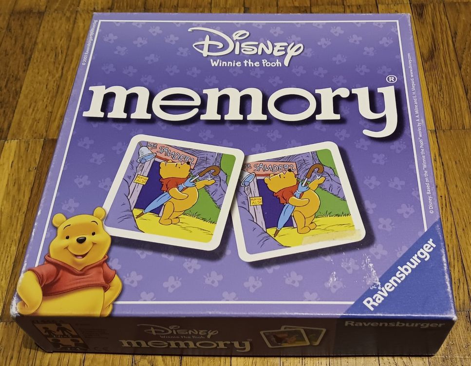 1 / Winnie the Pooh Memory Spiel Ravensburger ab 2.5 Jahren | Kaufen ...
