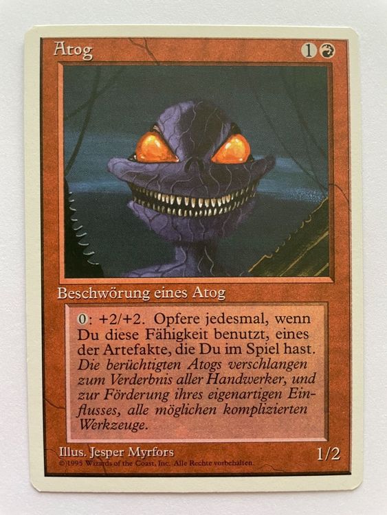 MTG - Atog (Gebraucht) in Zürich für CHF 5 – mit Lieferung auf Ricardo ...