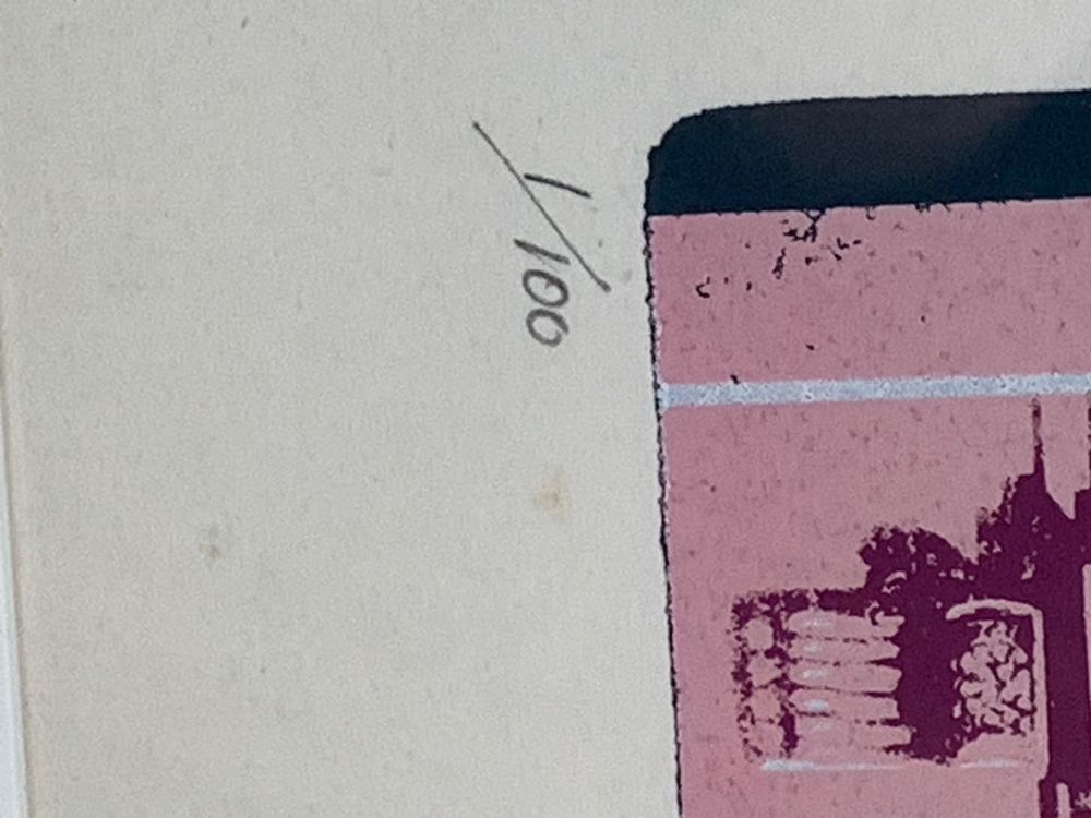 Xanti Alexander Schawinsky (1904-1979)Litho Handsigniert (Gebraucht) in ...